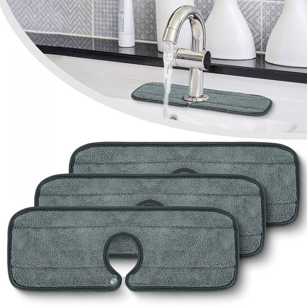 3-Pack Sink Drying Pad Drip And Splash Catcher, Kitchen Sink Splash ...