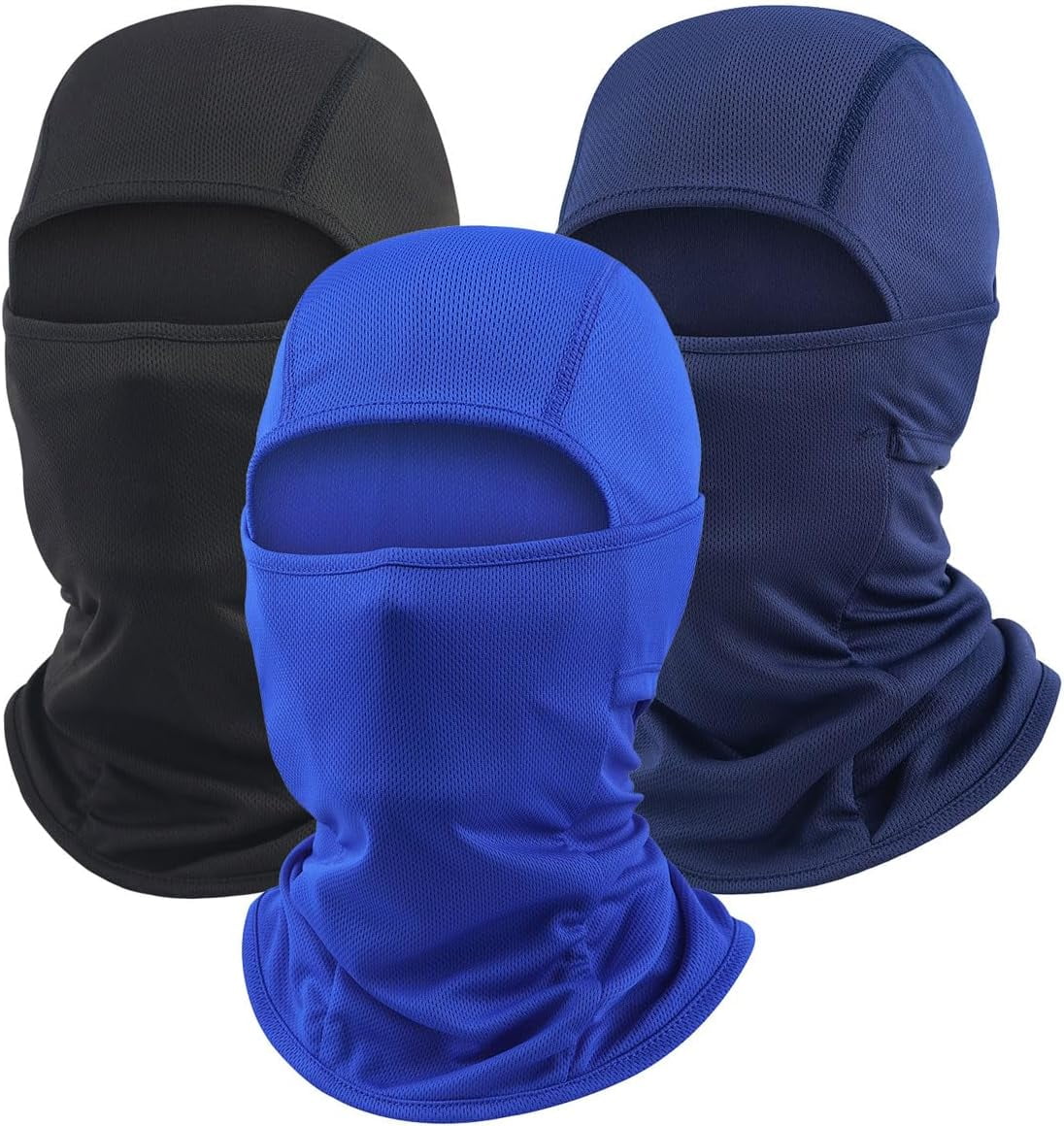 3 Pack Ski Mask for Men Balaclava Face Mask Women Summer Mask ...