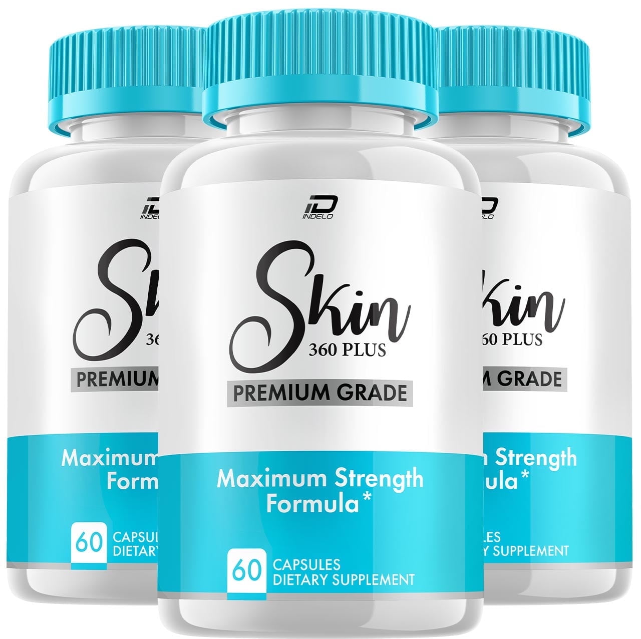 (3 Pack) Skin 360 Plus Capsules - Healthy Skin Care Pills, Skin360Plus ...