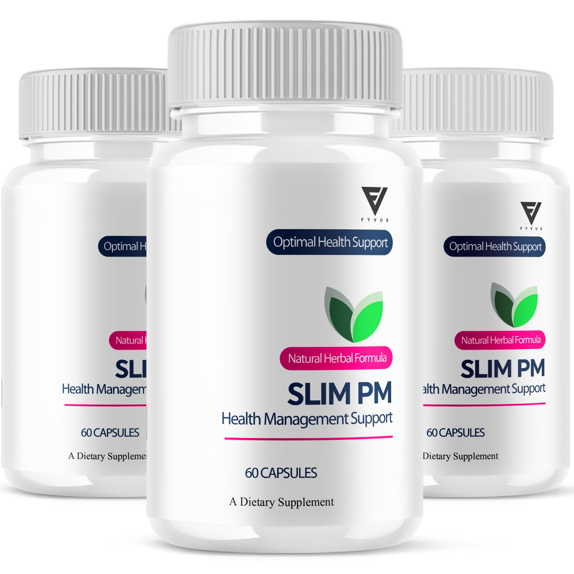 (3 Pack) Slim PM Health Management Pills, SlimPM Advanced Support (180 ...