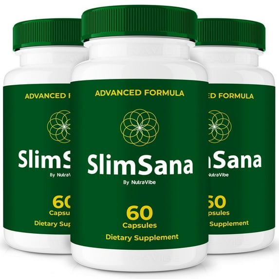 (3 Pack) SlimSana – Natural Daily Pill Formula Designed to align with ...