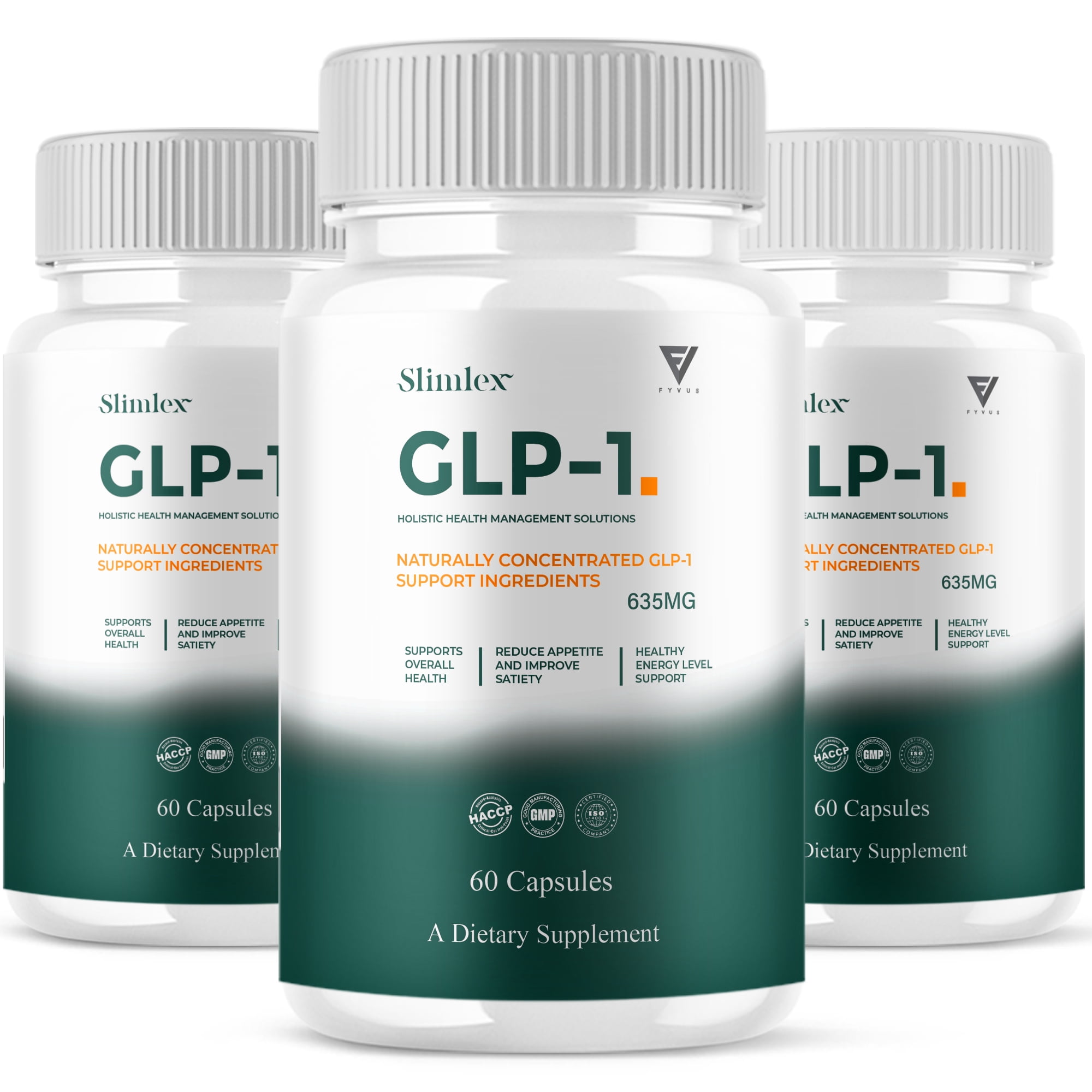 (3 Pack) Slimlex Capsules Slimlx Maximum Strength Wellness Pills (180 ...
