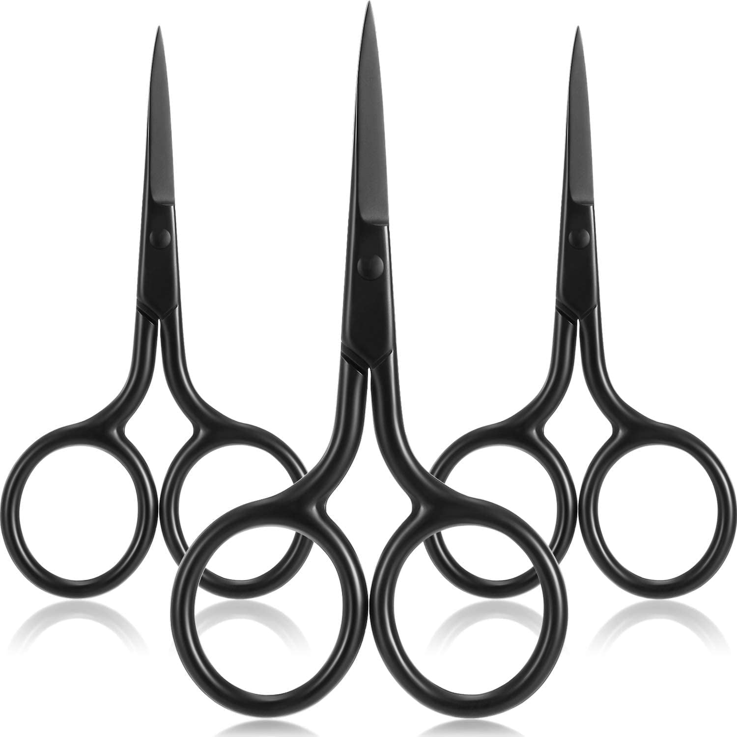 WSNIJFU 3 Pack Small Nose Scissors Facial Hair Scissors Mini Beauty ...