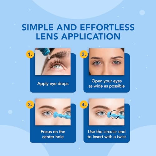 3 Pack - Small Portable Soft Contact Lens Removal & Insertion Tools ...