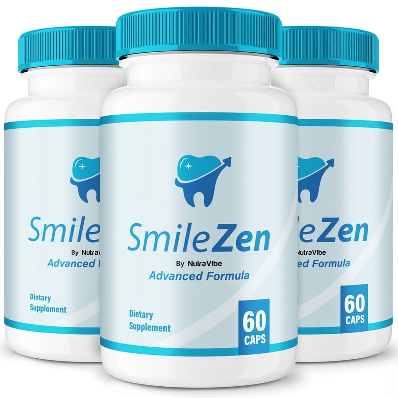 (3 Pack) SmileZen – Original Smile Zen Formula for Fresh Breath, Teeth ...