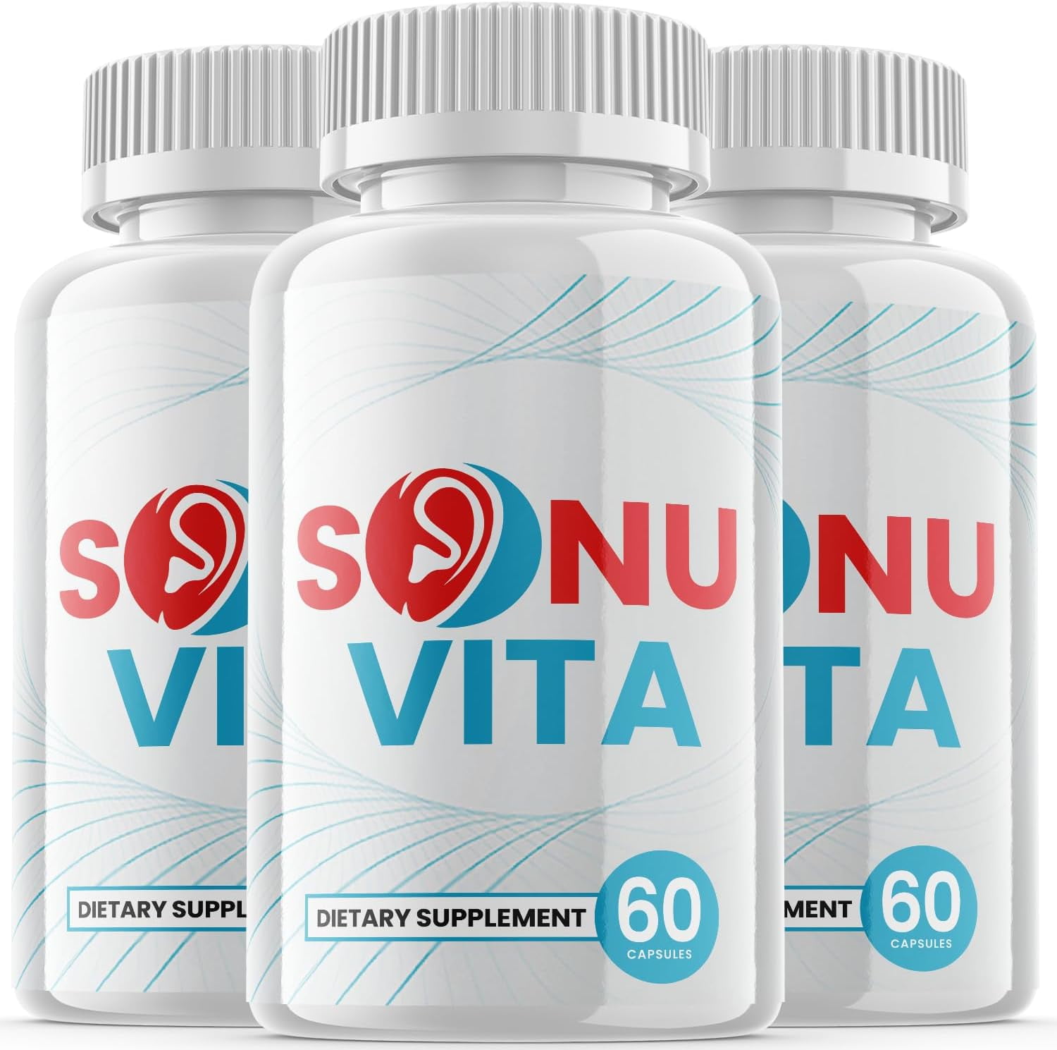 (3 Pack) Sonu Vita - Dietary Supplement for Hearing - Tinnitus Support ...
