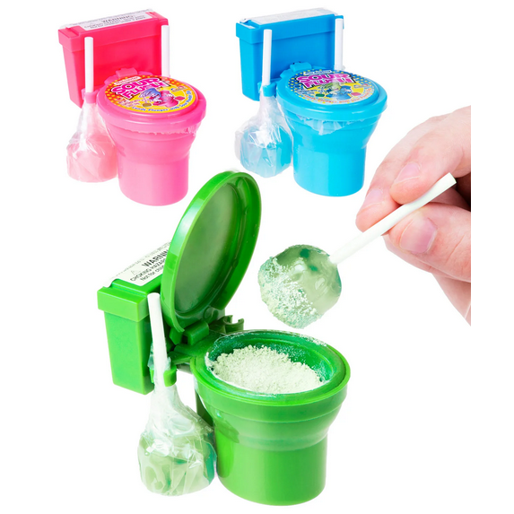 3 Pack Sour Flush Candy- Eat your dessert from the toilet! {Random ...