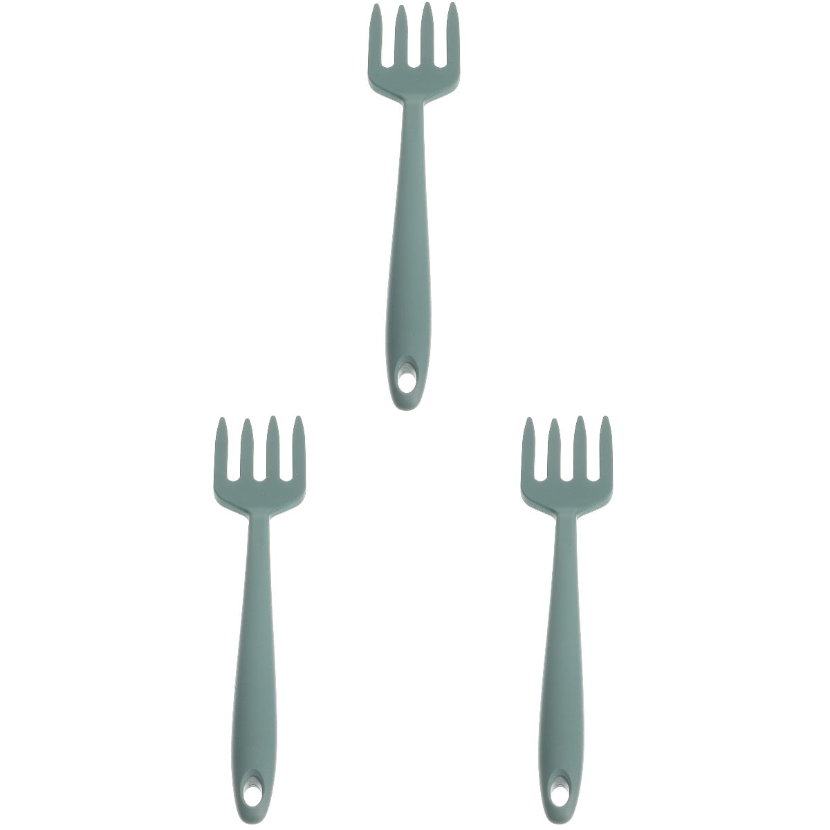 3 Pack Spaghetti Fork Pasta Noodles Salad Cake Kit Food Space Save ...