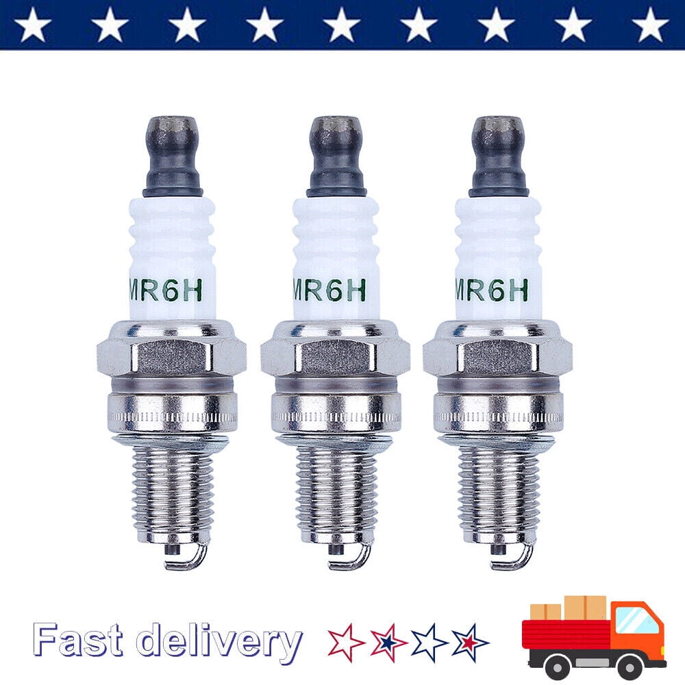 3-Pack Spark Plugs Compatible with Stihl FS90 FS100 FS110 FS130 Series ...