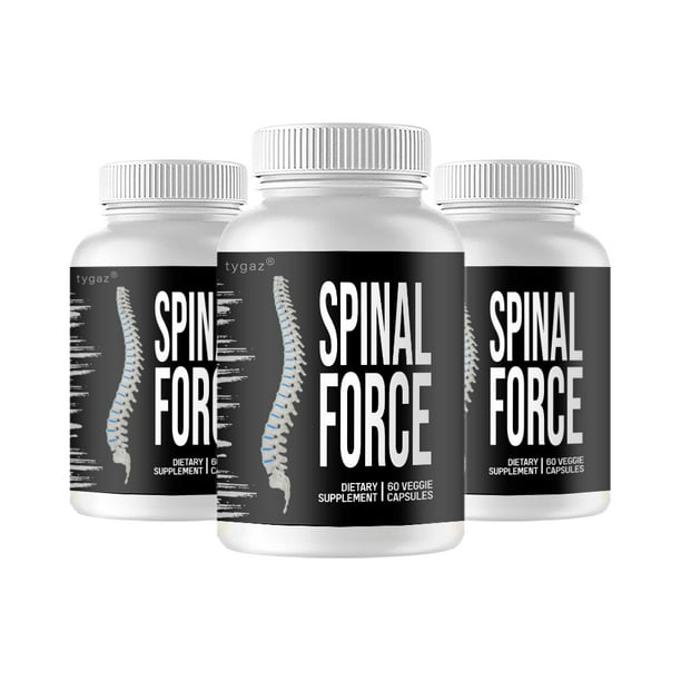 (3 Pack) Spinal Force - Spinal Force Spine & Back Advanced Support ...
