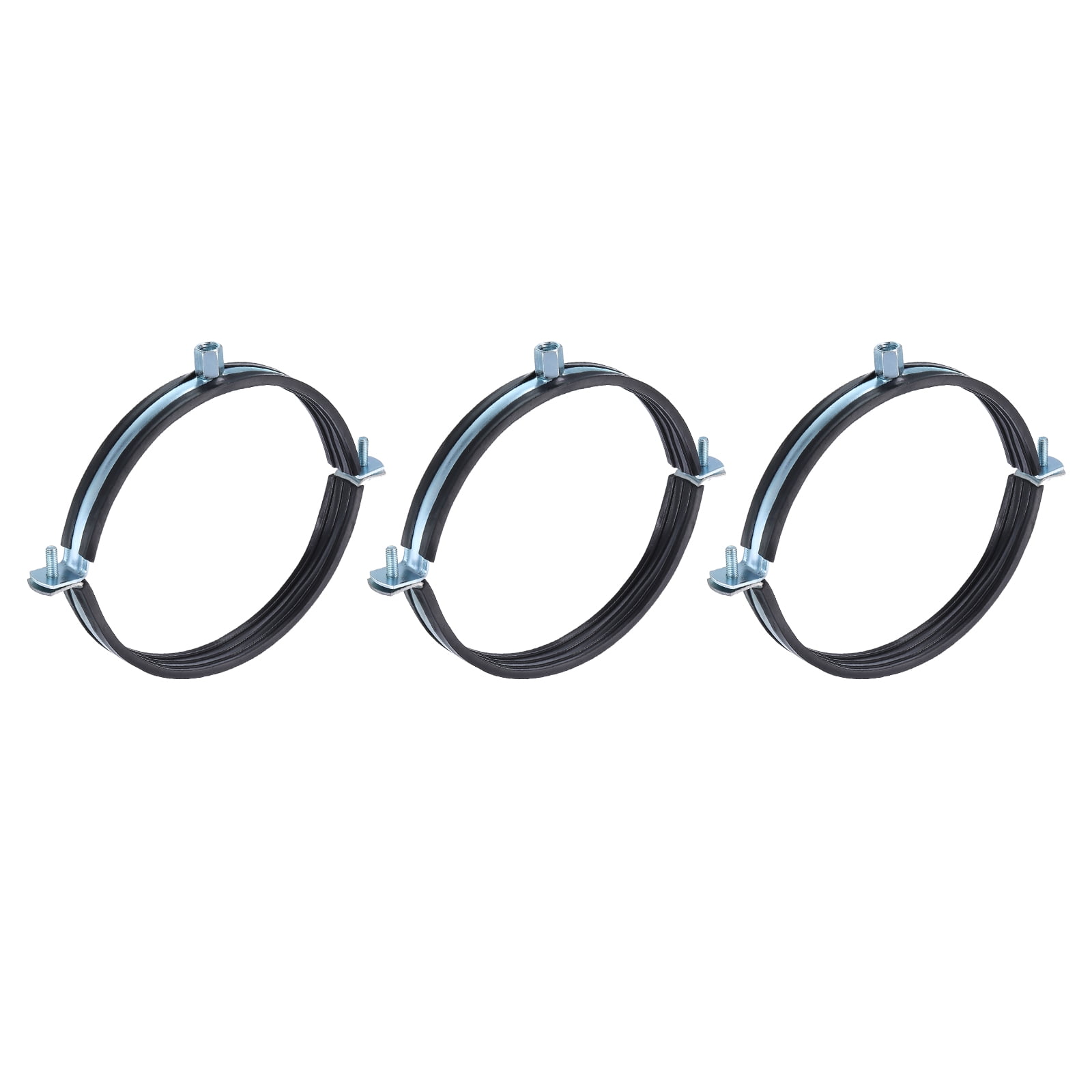 3 Pack Split Ring Pipe Hanger, 160mm/6.3inch Adjustable Pipe Bracket ...
