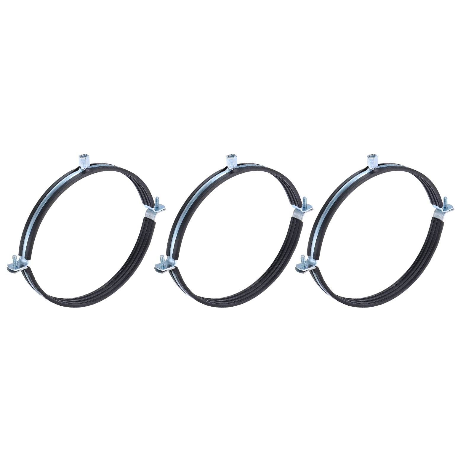 3 Pack Split Ring Pipe Hanger, 200mm/7.9inch Adjustable Pipe Bracket ...
