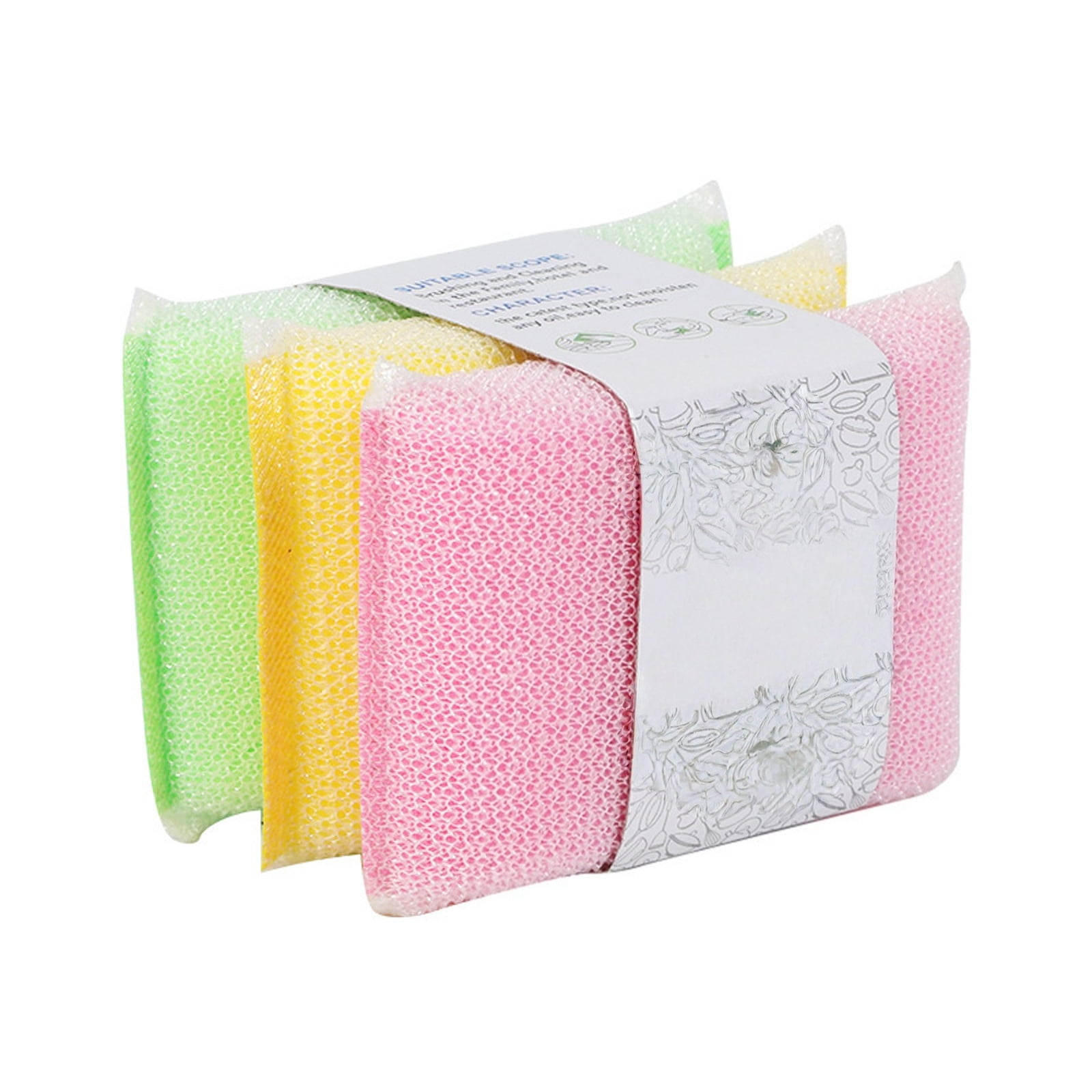 3 Pack Sponges for Kitchen, All-Purpose Sponges, Non Scratch, for ...