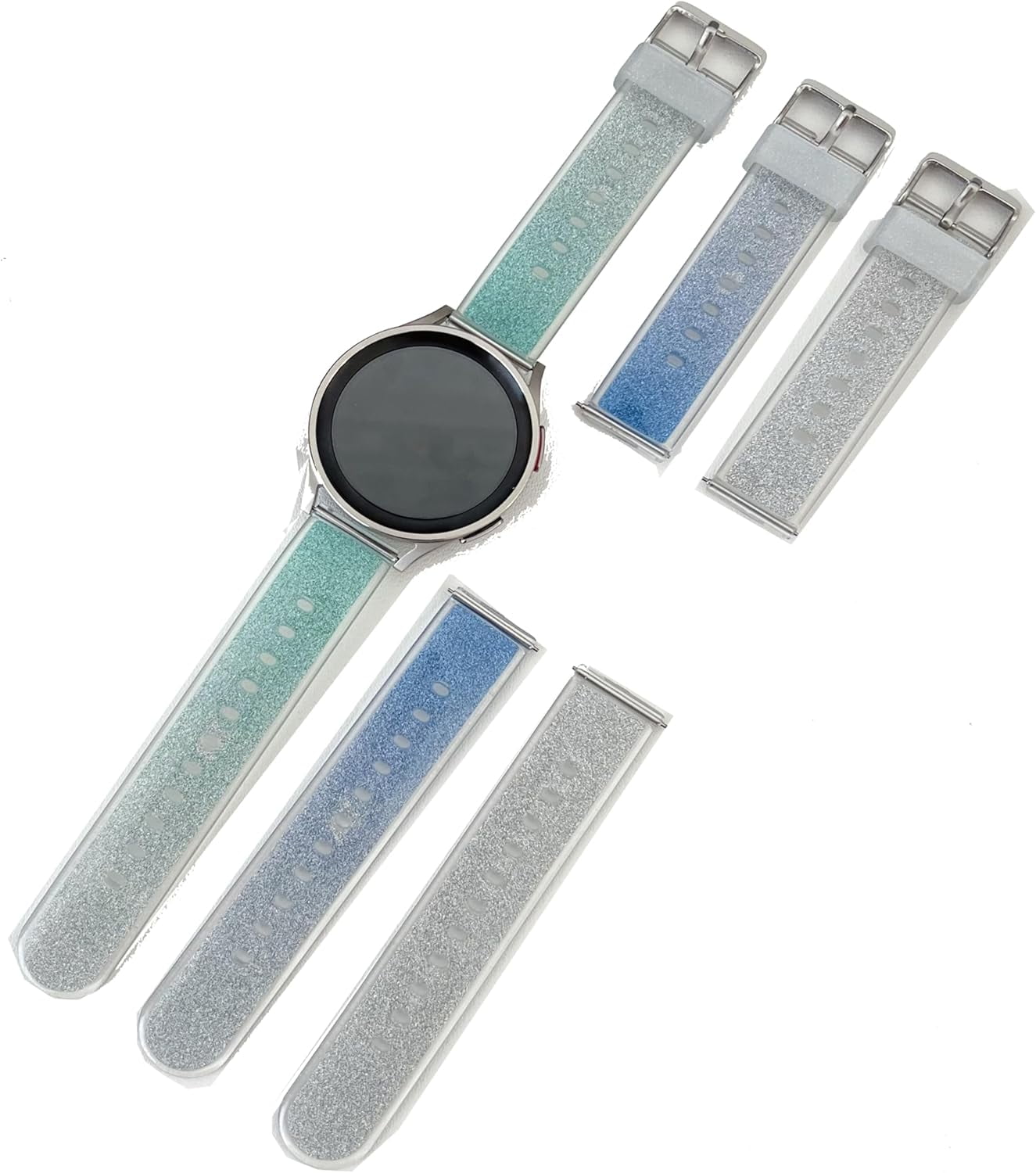 3-Pack Sport Band Compatible with Amazfit Bip 3 Pro/Bip/Bip U Pro/Lite ...