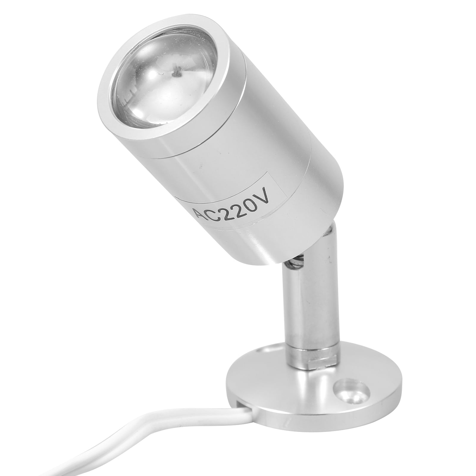 3 Pack Spotlight Outdoor Indoor Mini LED Display Lights Silver ...