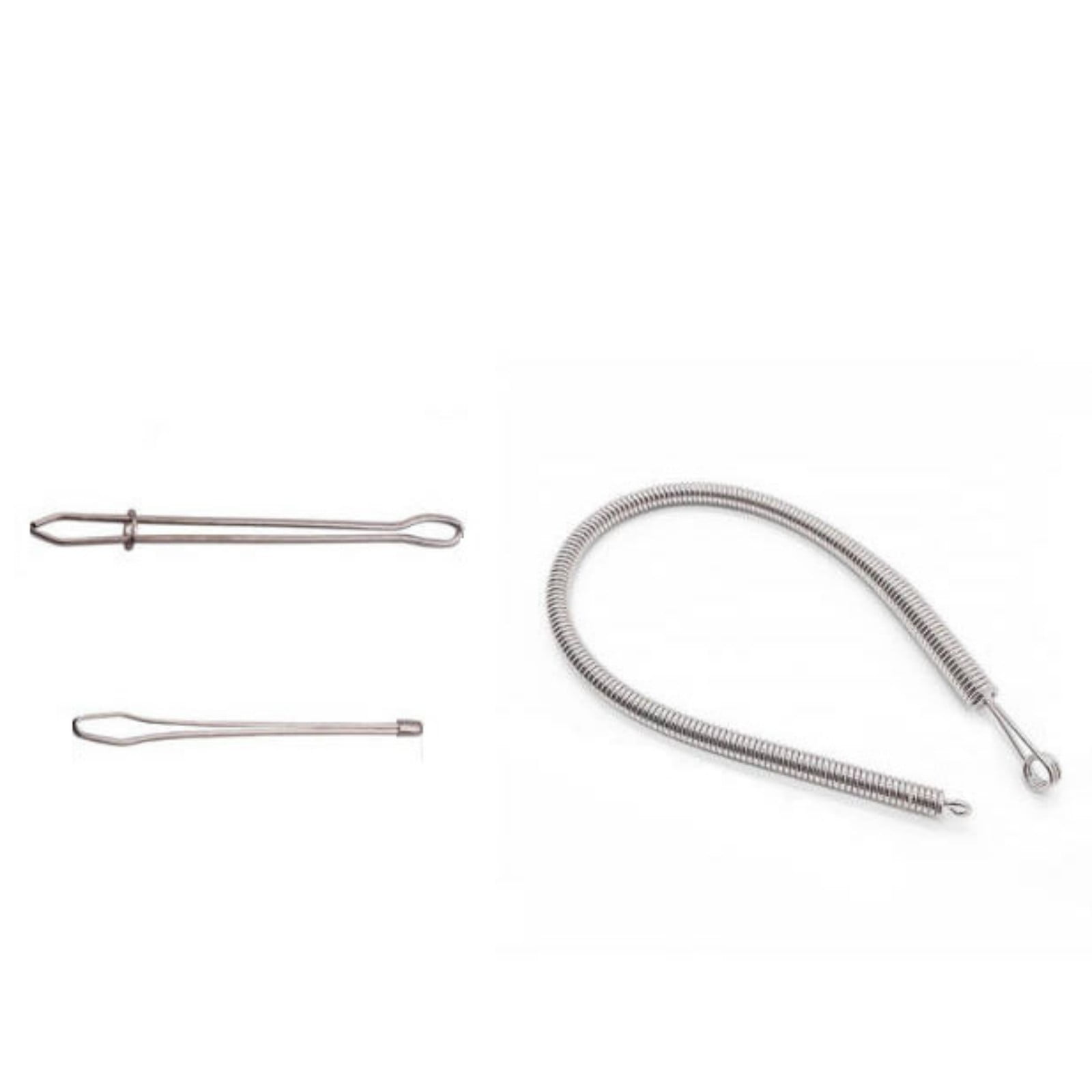 3-Pack Spring Drawstring Threader Set, Flexible Needle Threader Tool ...