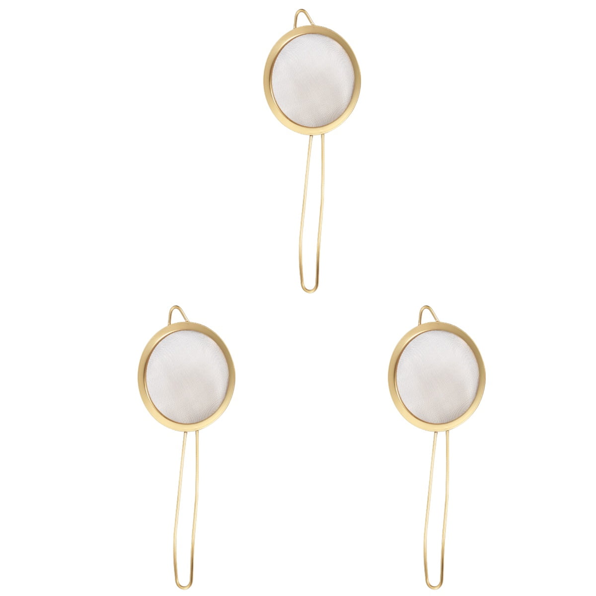 3 Pack Stainless Steel Mesh Colander Tea Filters Ladle Spoon Skimmer ...