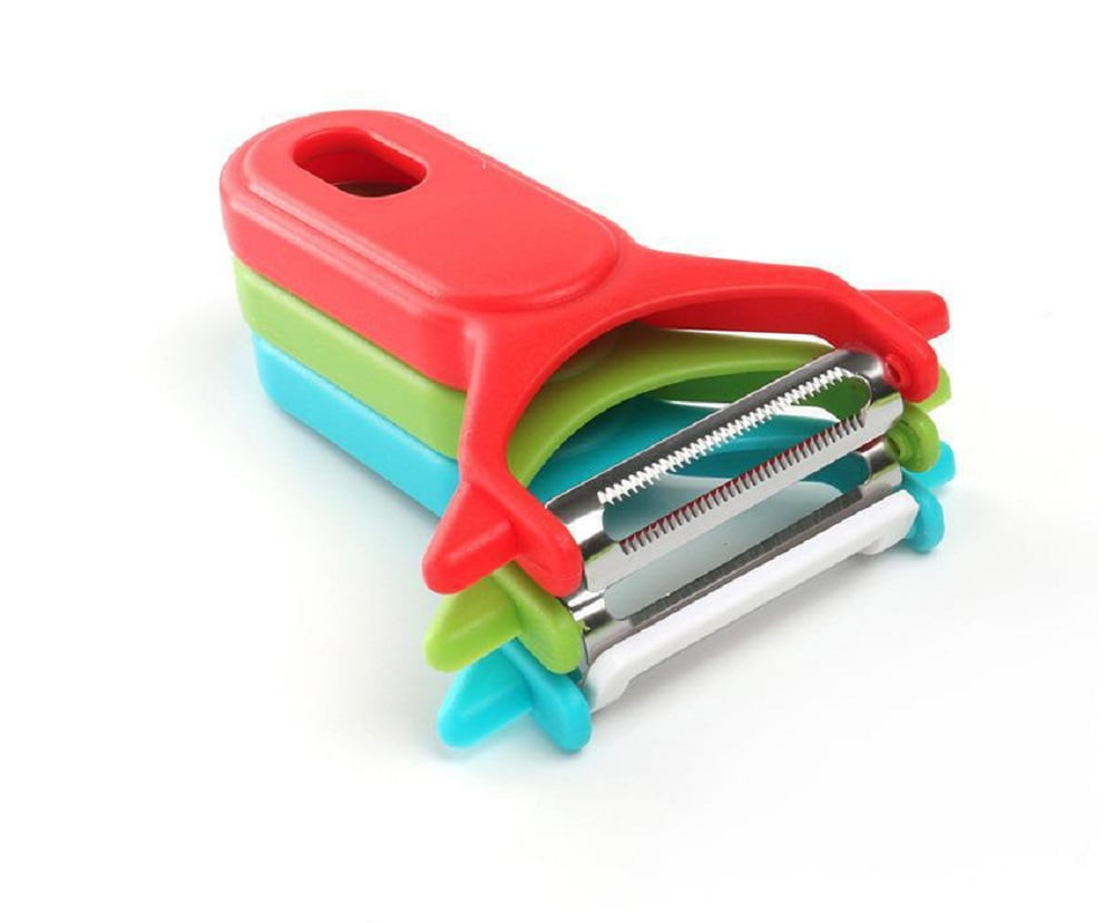 3-Pack Stainless Steel Vegetable & Fruit Peeler Set - Ultra-Sharp ...
