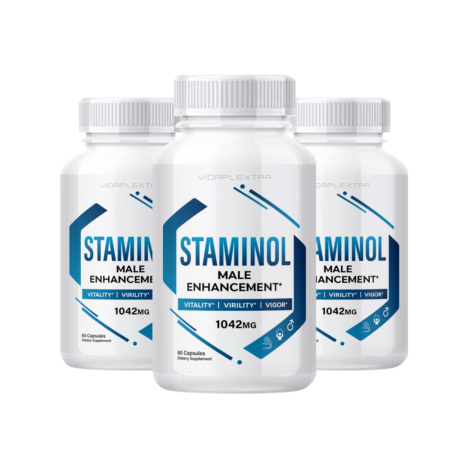 (3 Pack) Staminol Capsules - Staminol Male Capsules - Walmart.com