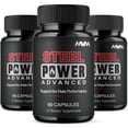 (3 Pack) Steel Power Advanced Wellness Supplement, SteelPower Maximum ...