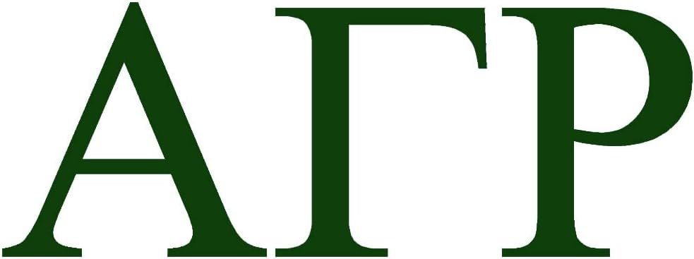 3 Pack - StickerDad® Alpha Gamma Rho Fraternity V1 Greek Vinyl Decal by ...