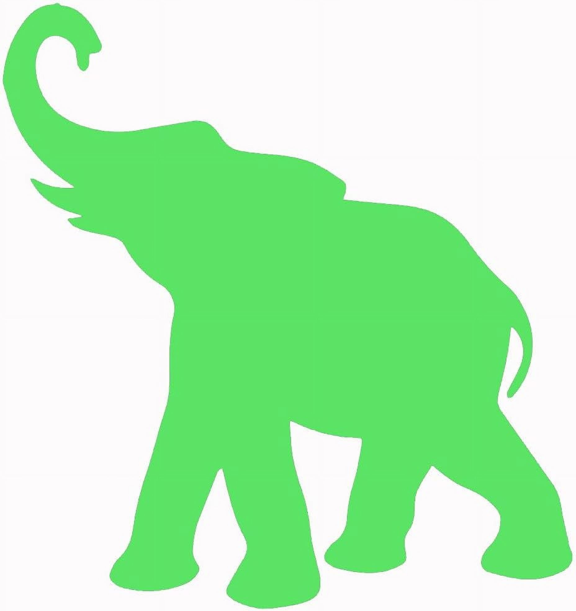 3 Pack - StickerDad® Elephant V1 Vinyl Decal by stickerdad® - Size: 5 ...