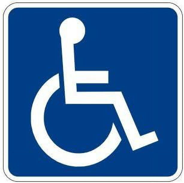 3 Pack - StickerDad® Handicap Access ADA Sticker Vinyl Decal - Full ...