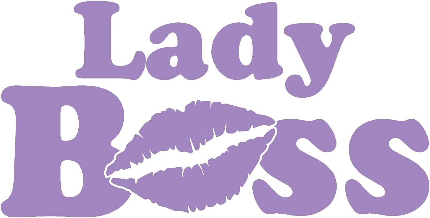 3 Pack - StickerDad® Lady BOSS V2 Vinyl Decal - Size: 5", Color ...