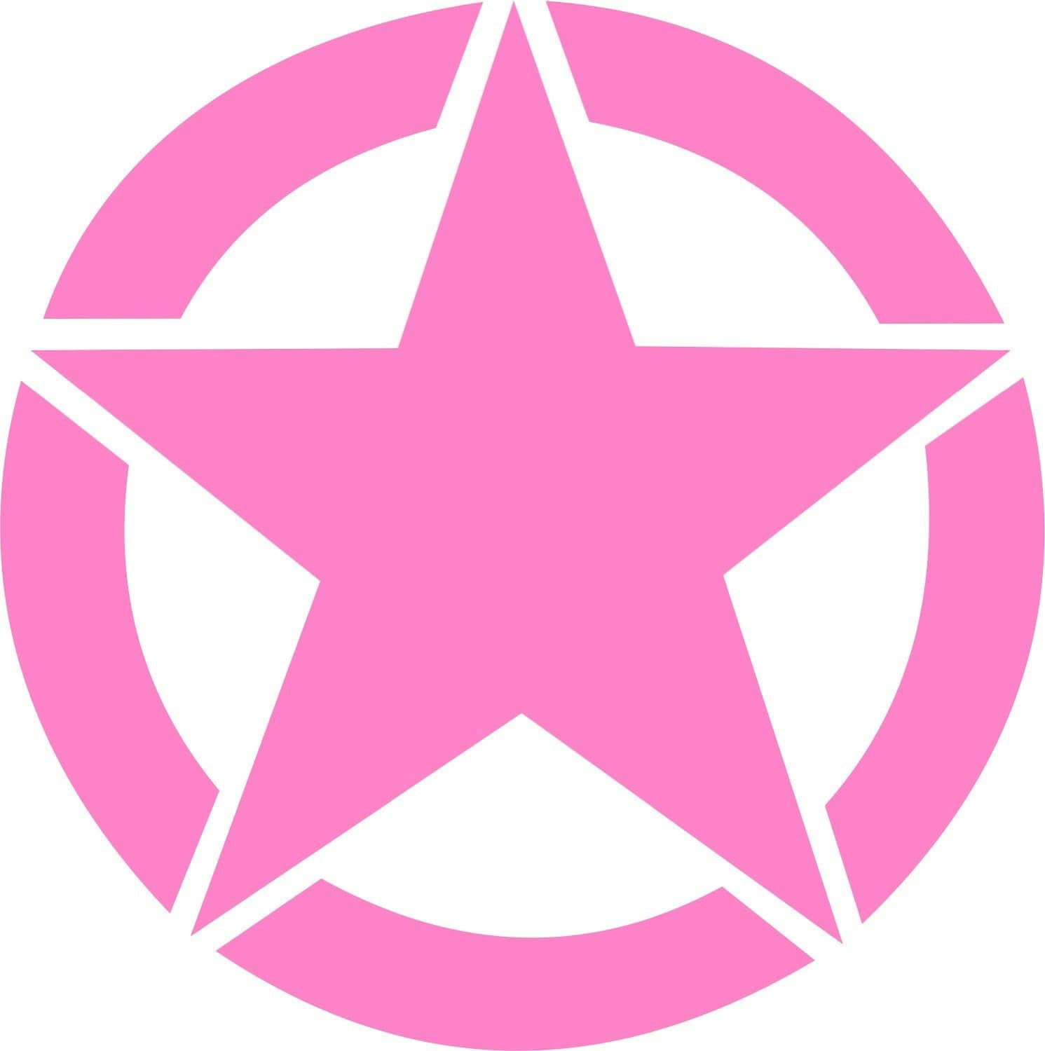 3 Pack - StickerDad® WWII Army Star w/Broken Circle - Size: 5", Color ...