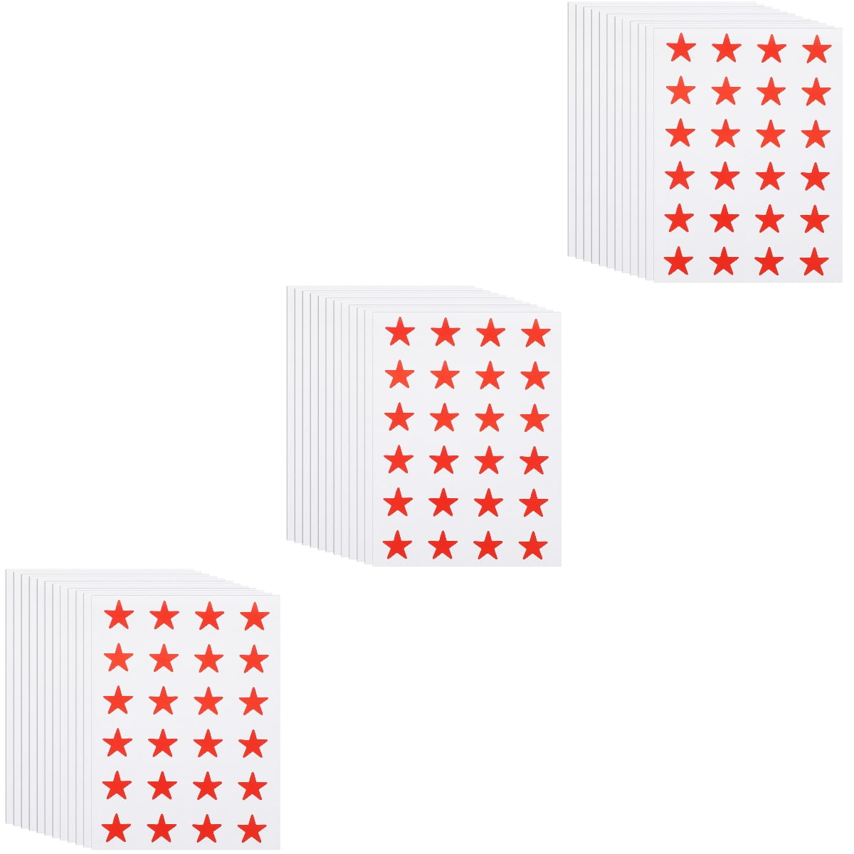 3 Pack Stickers Labels Body Reward Chart for Children Colored Dot Bulk ...