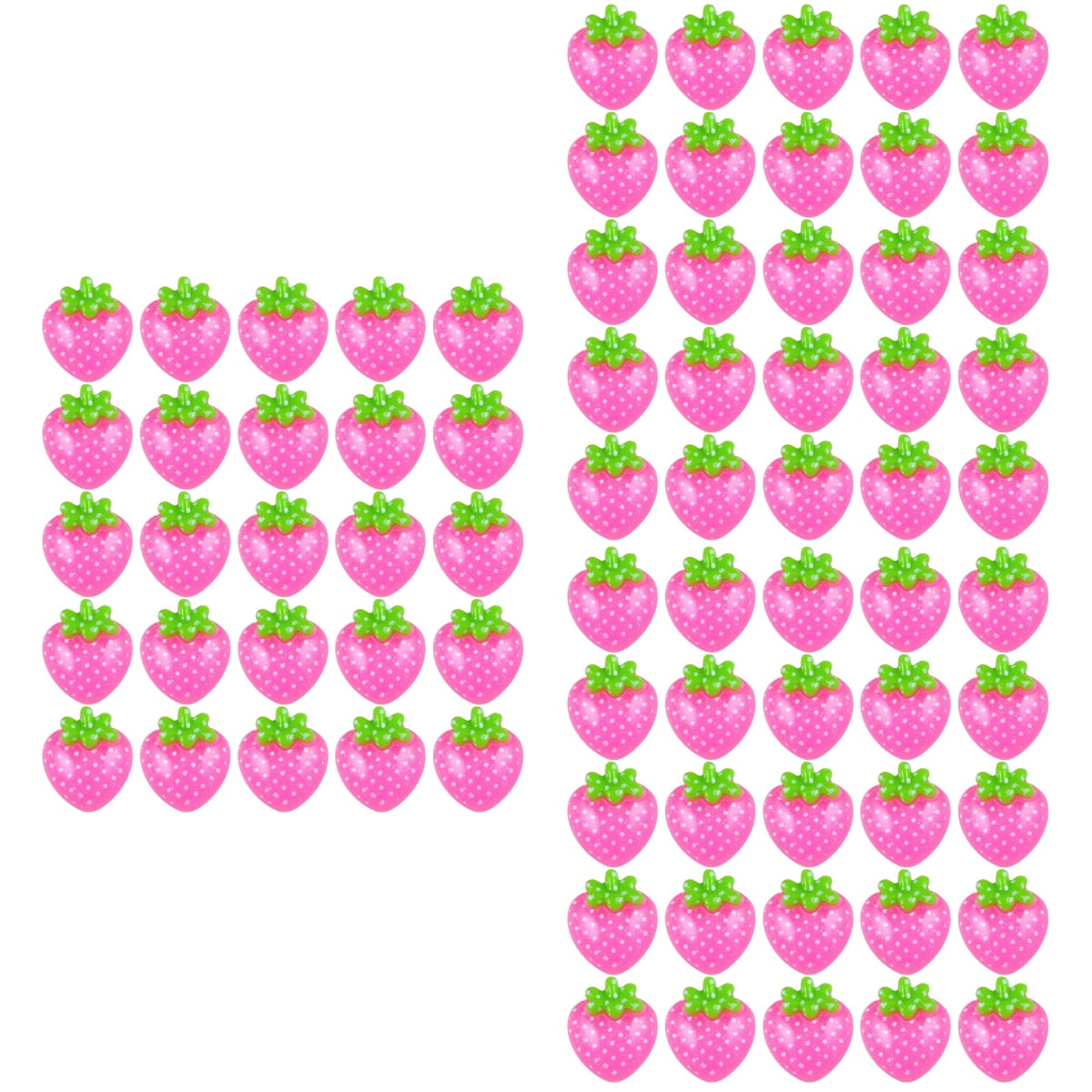 3 Pack Strawberry Accessories Transparent Fruit Multi-purpose Shaped ...