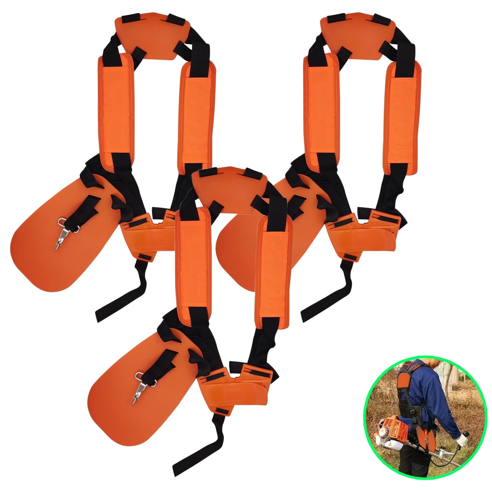 3 Pack String Trimmer Full Harness 4119 710 9001 for Trimmer Shoulder ...