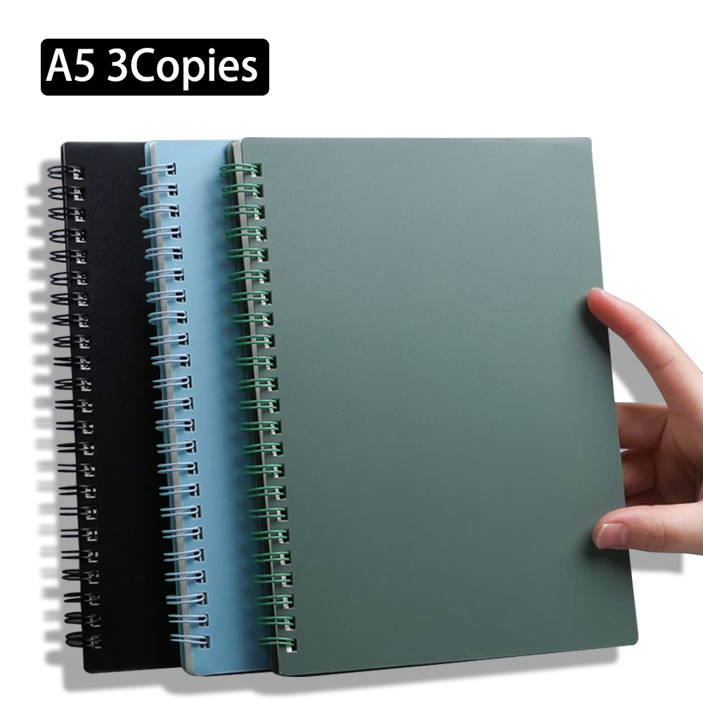 Pen + Gear 3-Subject Spiral Notebooks, College Ruled, 120 Sheets ...