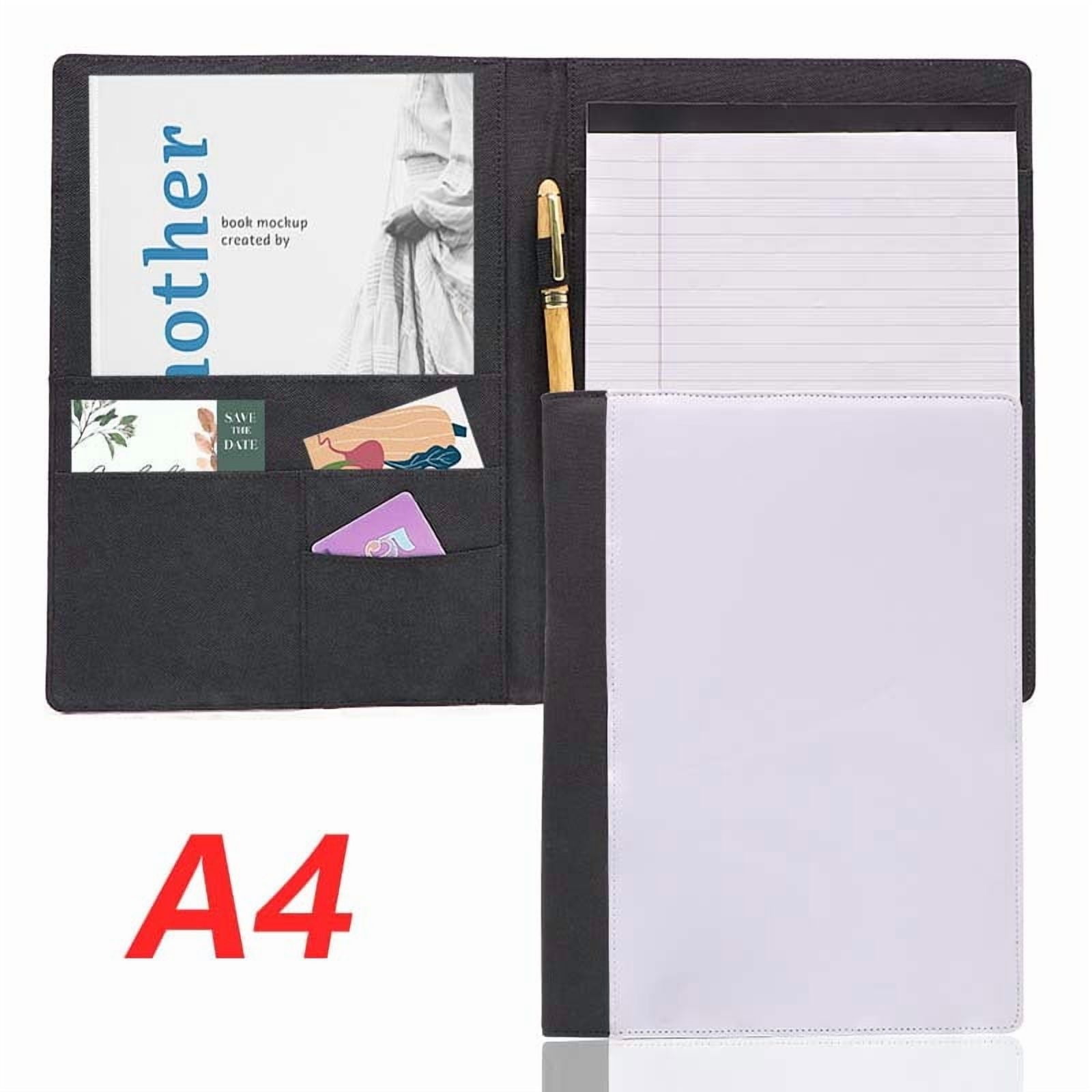 3 Pack Sublimation Blank A4 Canvans A4 Folder Writing Pad Office ...