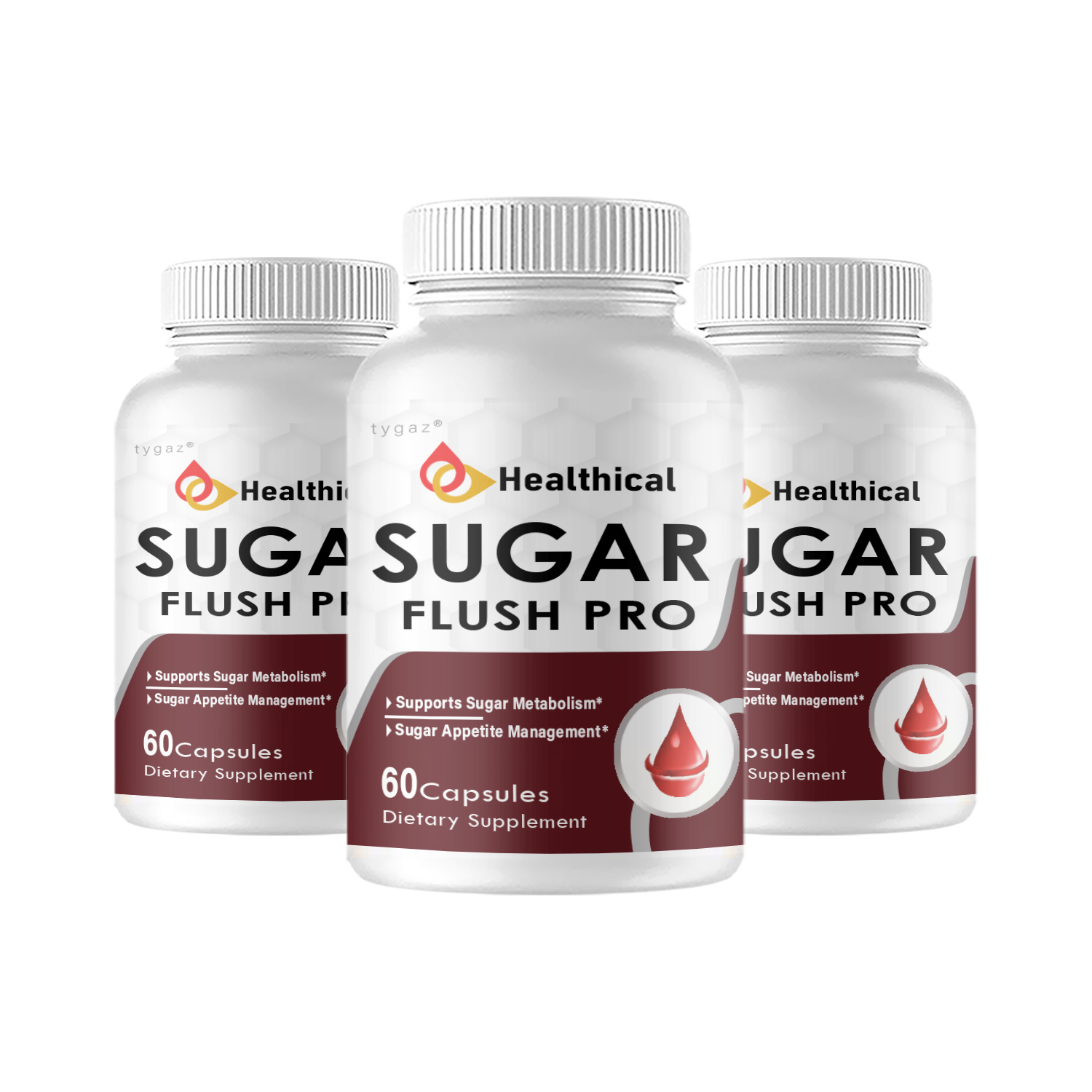 (3 Pack) Sugar Flush Pro Capsules - Sugar Flush Pro Advanced Capsules ...