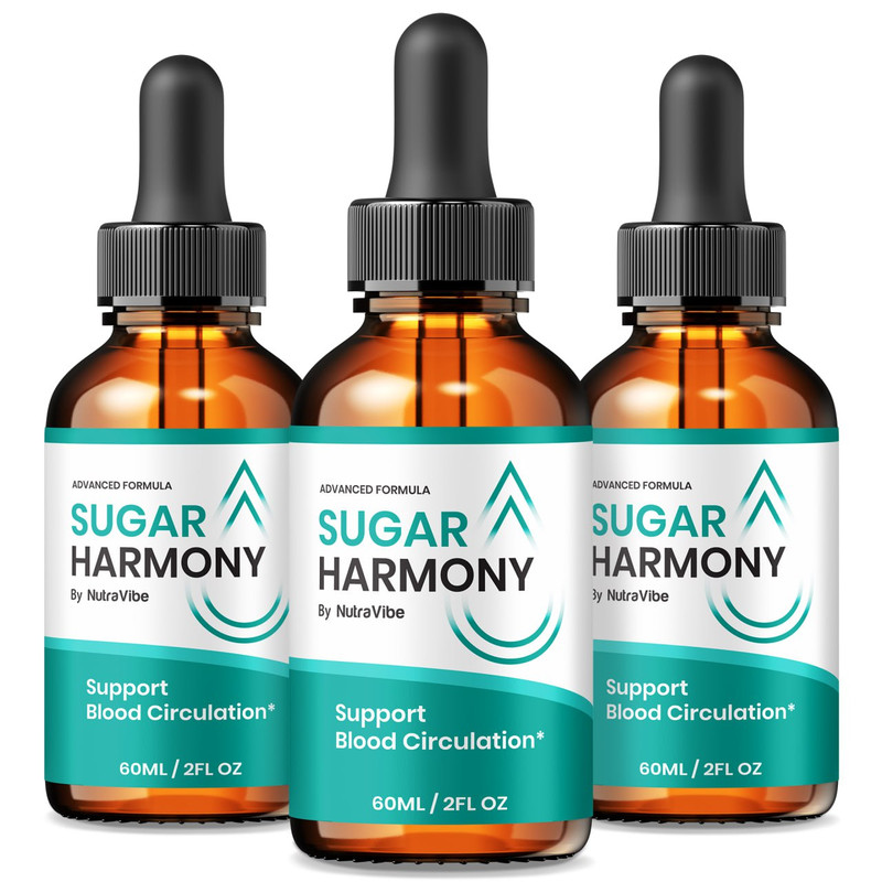 (3 Pack) Sugar Harmony Drops, SugarHarmony Liquid Formula - Naturally ...