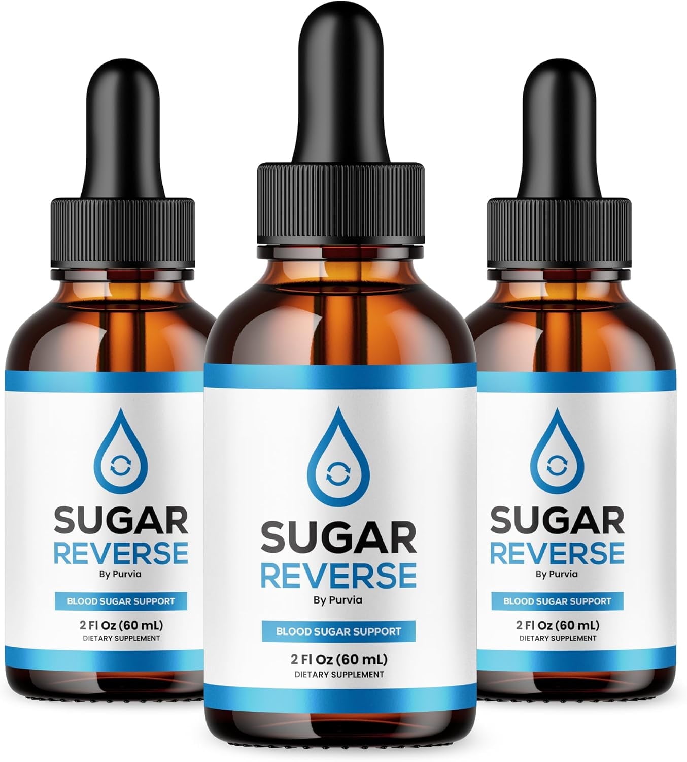 (3 Pack) Sugar Reverse Drops, Sugar Reverse Liquid Drops Supplement ...