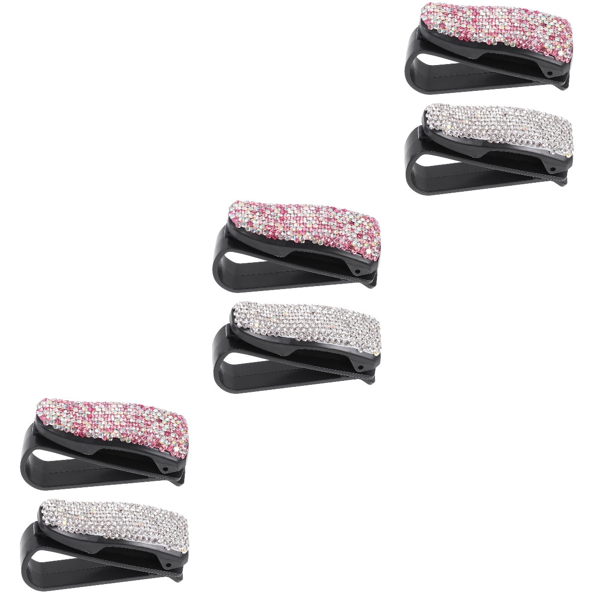 3 Pack Sun Visor Glasses Clamps Car Eyeglasses Hanger Holder Clip ...