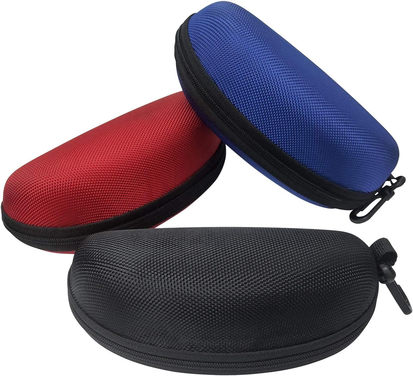 3 Pack Sunglasses Case, Eyeglasses Case for Men and Women, Portable ...