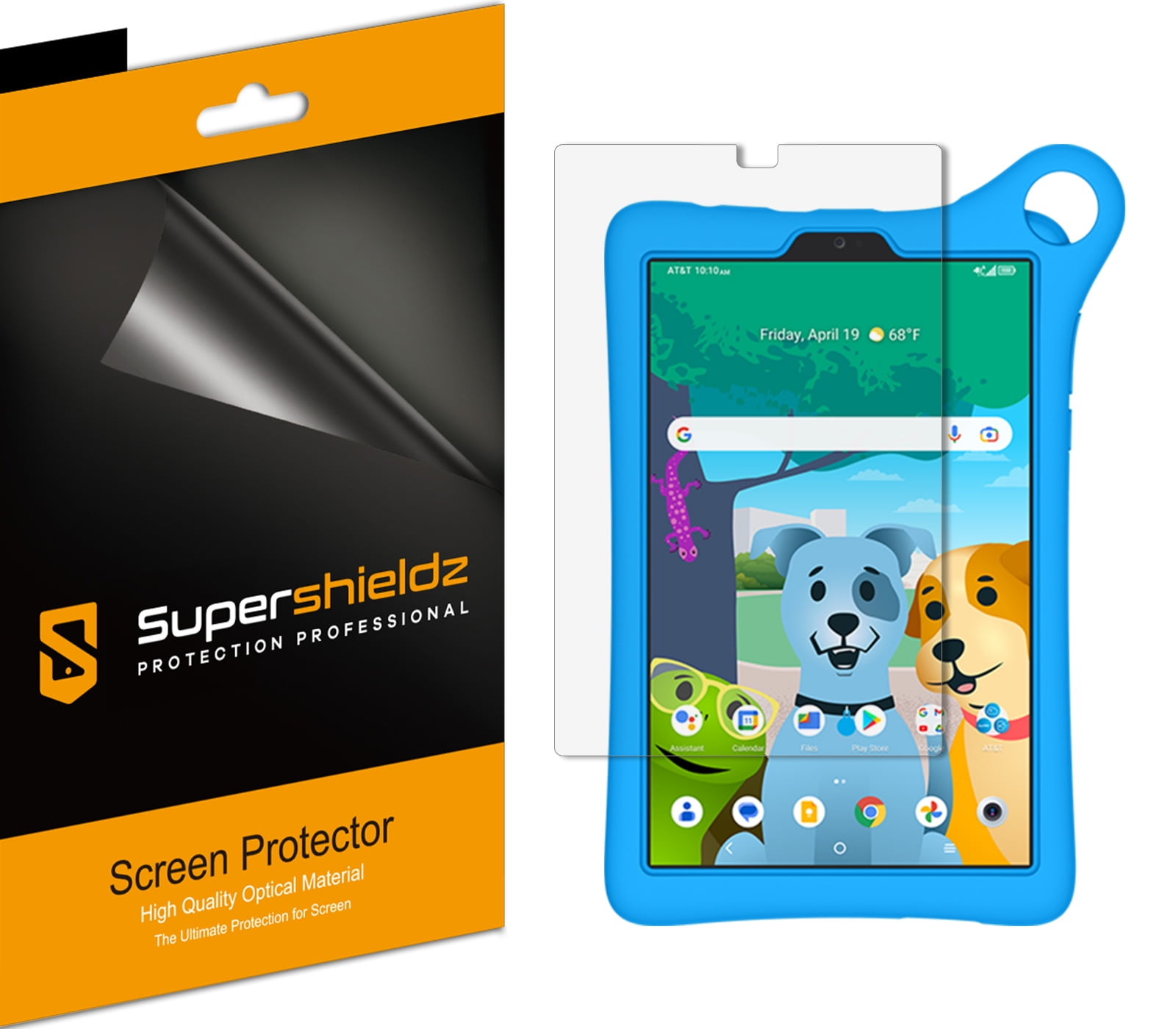 (3 Pack) Supershieldz Designed for AT&T amiGO Jr. Tab (8 inch) Screen ...