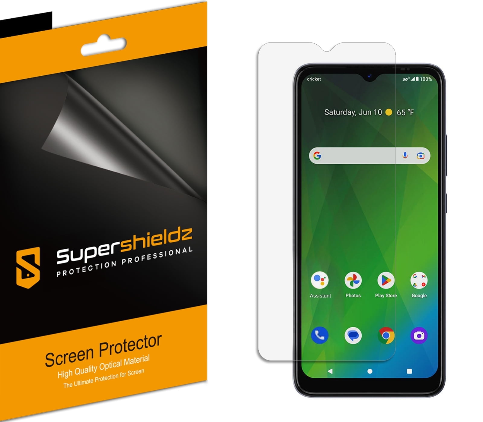 (3 Pack) Supershieldz Designed for Cricket Magic 5G and AT&T Propel 5G ...