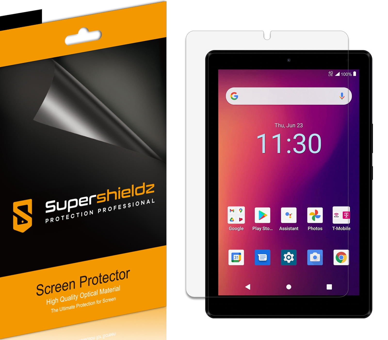 (3 Pack) Supershieldz Designed for KonnectOne Moxee tablet 2 (8 inch ...