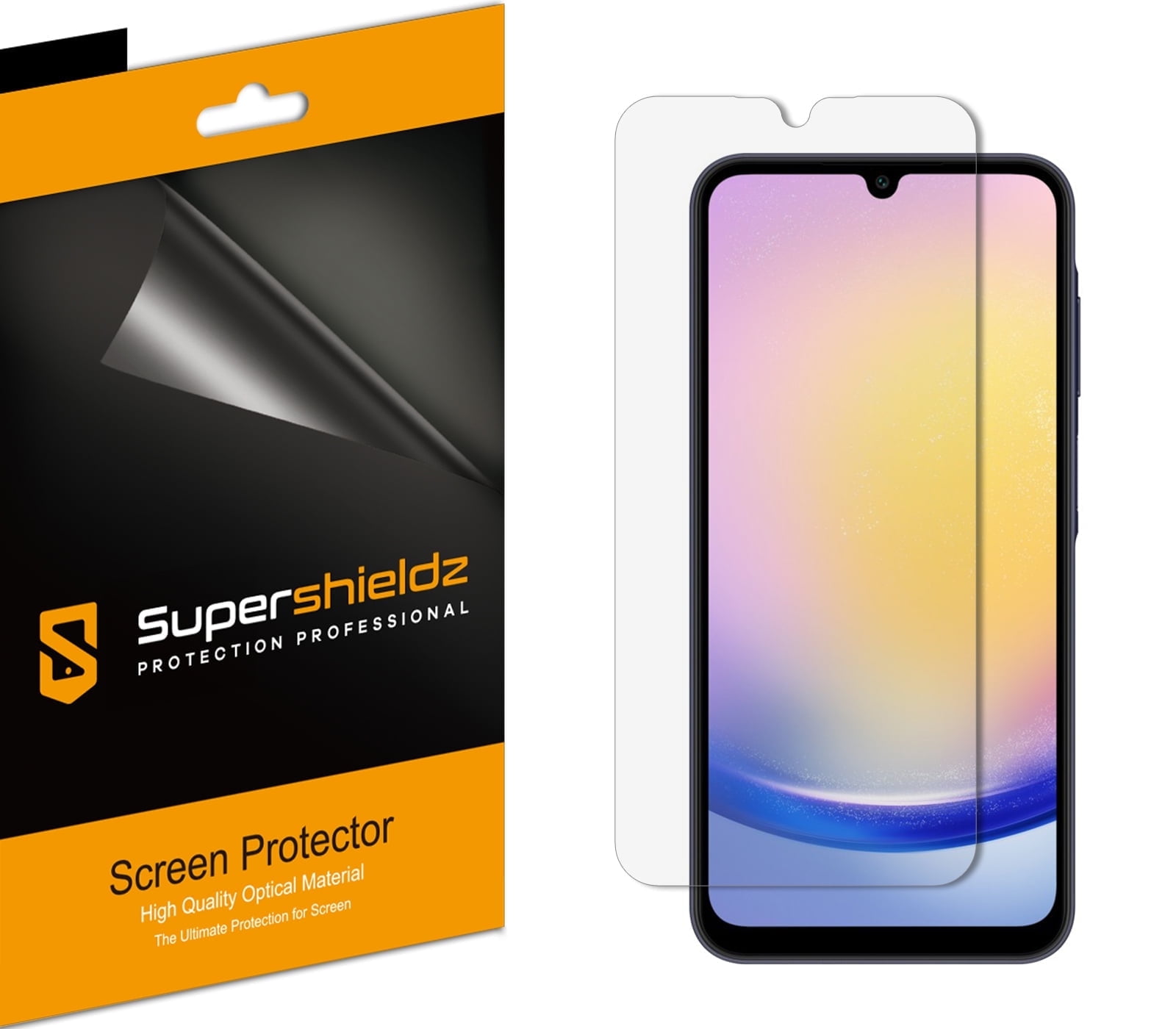 (3 Pack) Supershieldz for Samsung Galaxy A25 5G Screen Protector, HD ...