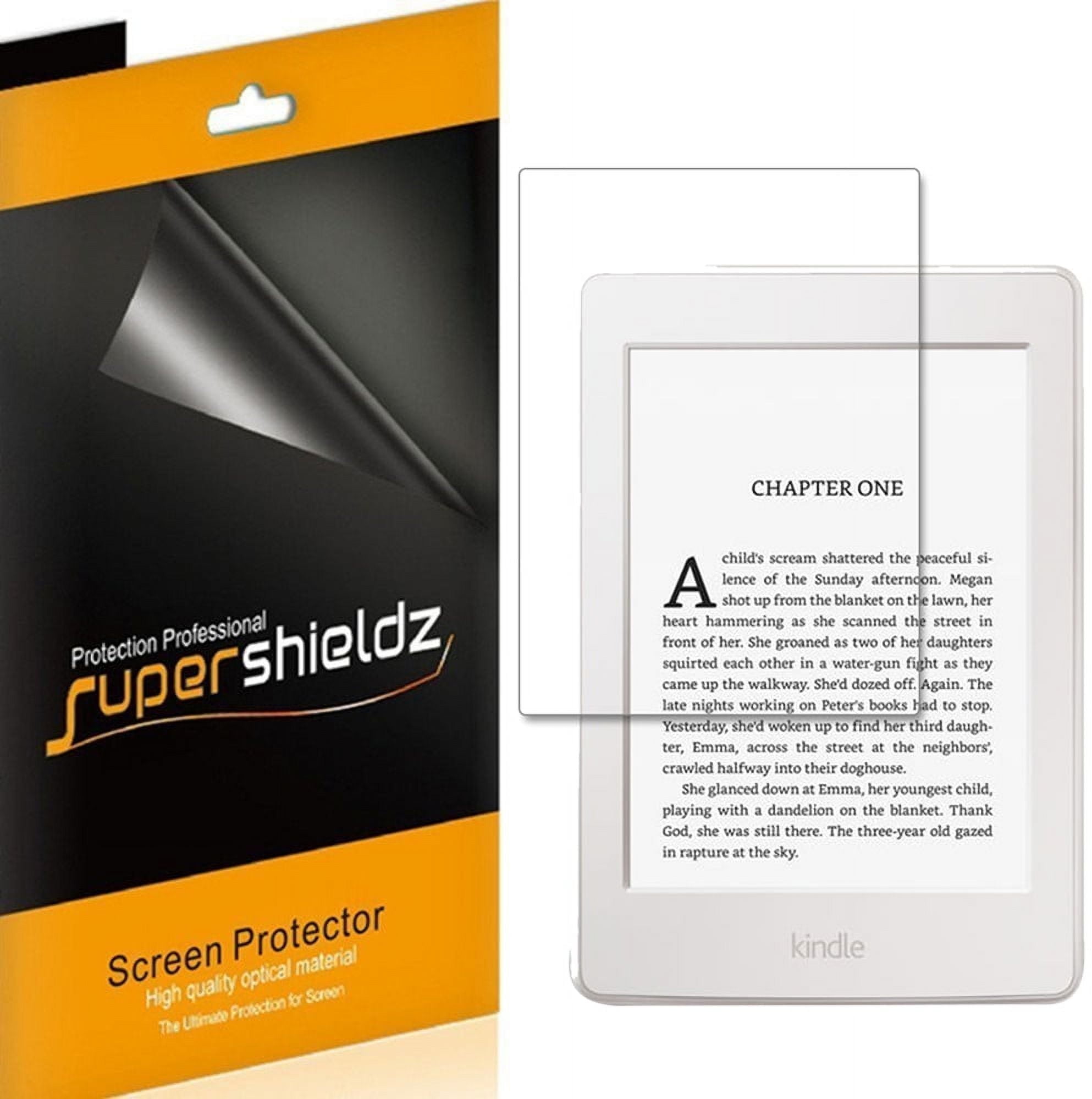 [3-Pack] Supershieldz for Kindle Paperwhite 3/ Kindle 6" E-Reader (8th ...