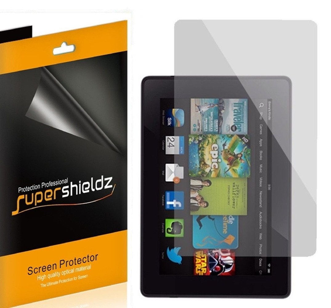 [3-Pack] Supershieldz for Amazon Kindle Fire HD 7" 7 inch Tablet (2013 ...