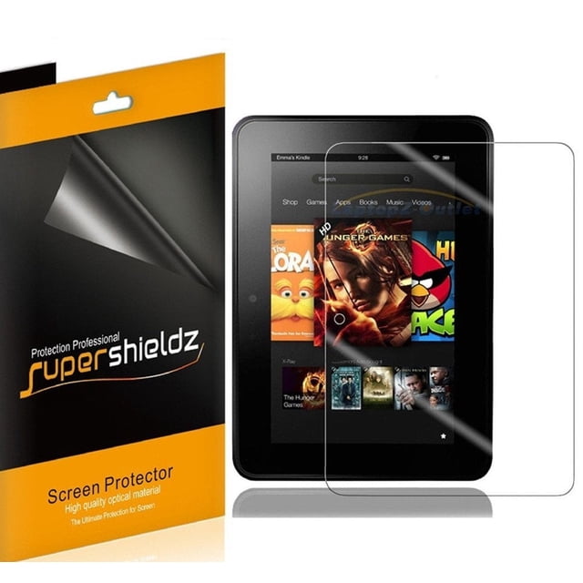 [3-Pack] Supershieldz for Amazon Kindle Fire HD 8.9" Screen Protector ...
