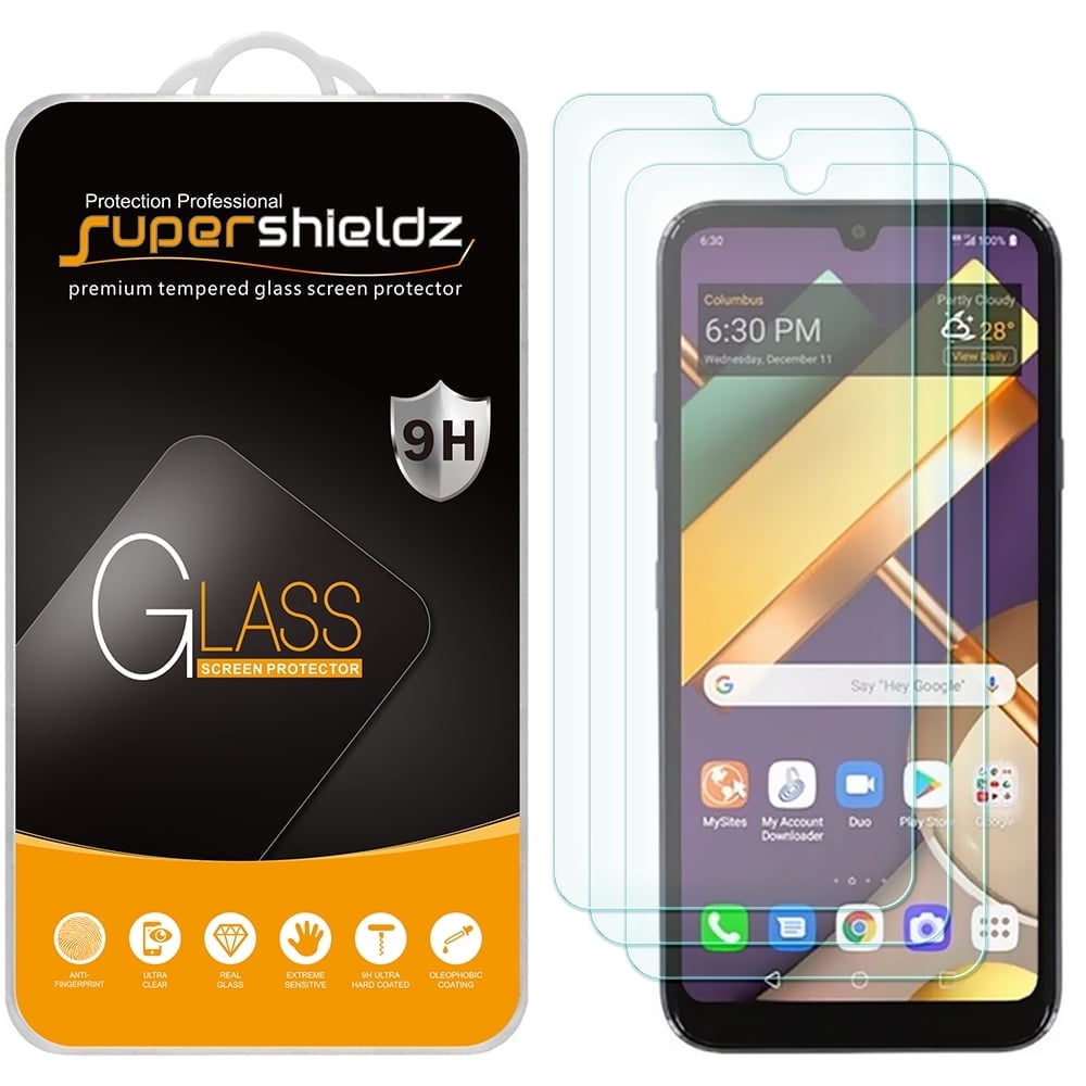 [3-Pack] Supershieldz for LG Premier Pro Plus (L455DL) Tempered Glass ...