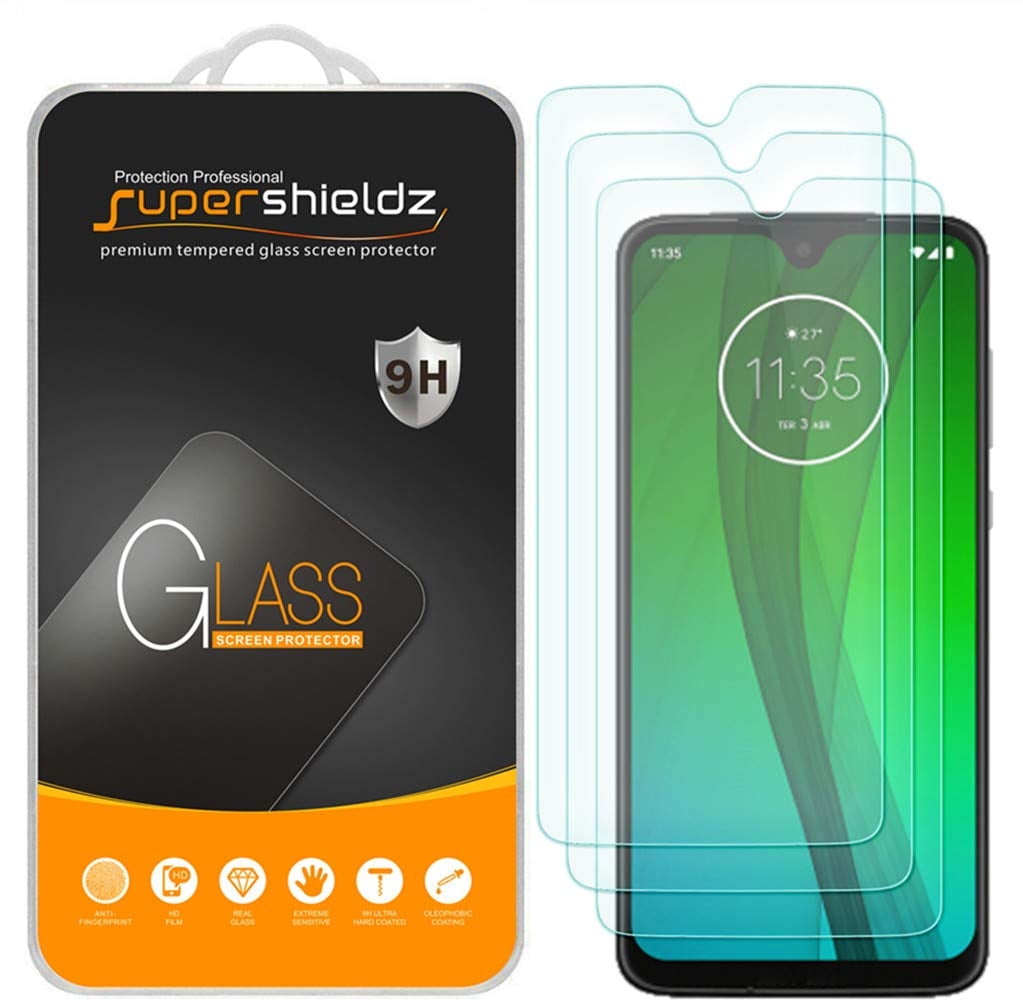 [3-Pack] Supershieldz for Motorola Moto G7 Plus / Moto G7 Tempered ...
