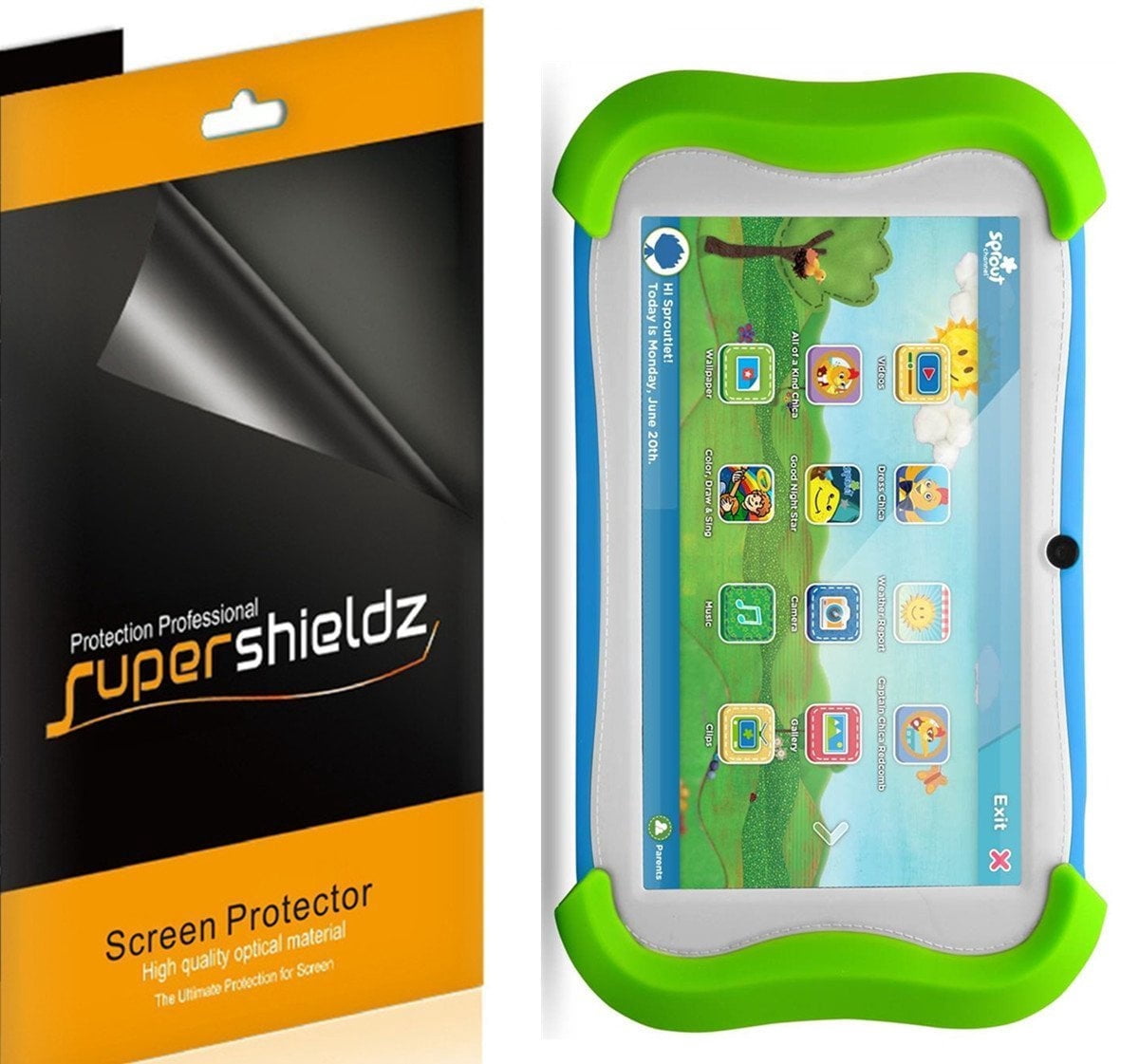[3-Pack] Supershieldz for Sprout Channel Cubby 7 Inch Tablet Screen ...