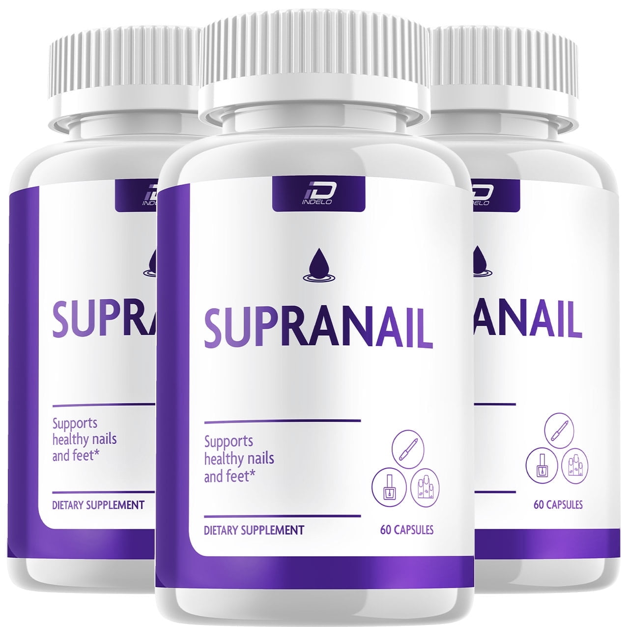 (3 Pack) Supranail Capsules for Women and Men - Official Supra Nail ...